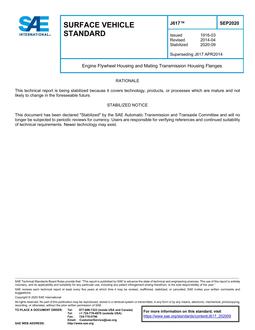 Download SAE J617 In PDF - Standards Global
