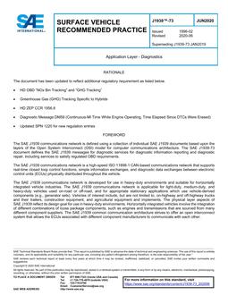 Download SAE J1939/73 In PDF - Standards Global